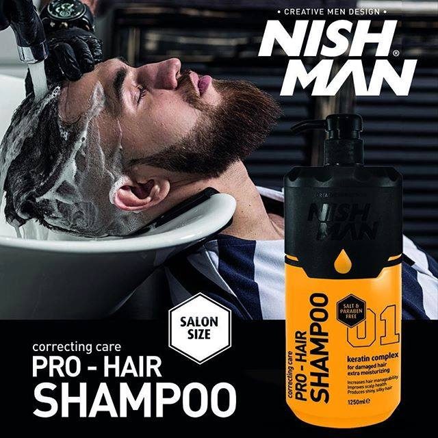 Купить Șampon professional pentru păr Nishman Pro-Hair Shampoo 400ml в ...